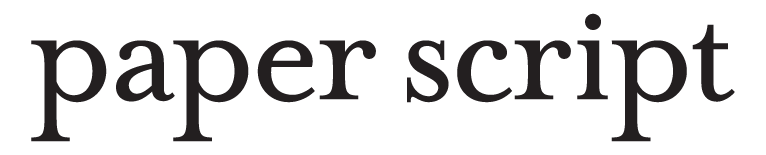 Paper Script